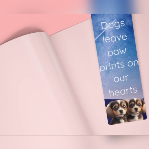 Office | Shooting Star Dogs Leave Paw Prints On Our Hearts Bookmark ...